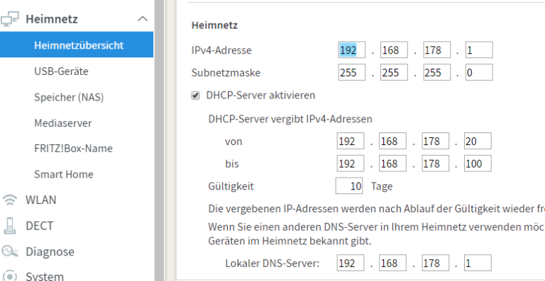 DHCP im Heimnetzwerk - IT KnowHow für jedermann/frau